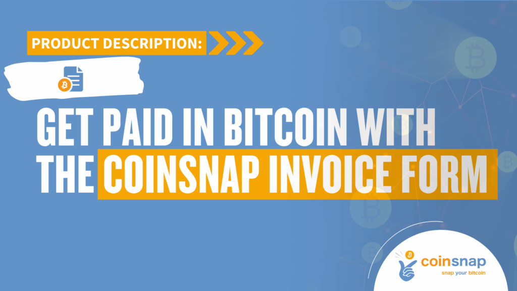 HTML Bitcoin Invoice Form - Coinsnap - Accept Bitcoin Lightning Payments